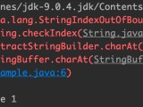 Java Stringbuffer Charat