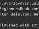 Java Stringbuffer Delete
