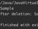 Java Stringbuffer Delete