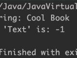 Java Stringbuffer Indexof