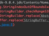 Java Stringbuffer Replace Method Example