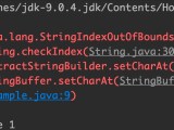 Java Stringbuffer Setcharat