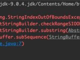 Java Stringbuffer Subsequence
