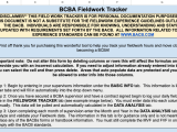 Bcba Fieldwork Tracker Behavior Analyst Resource Center