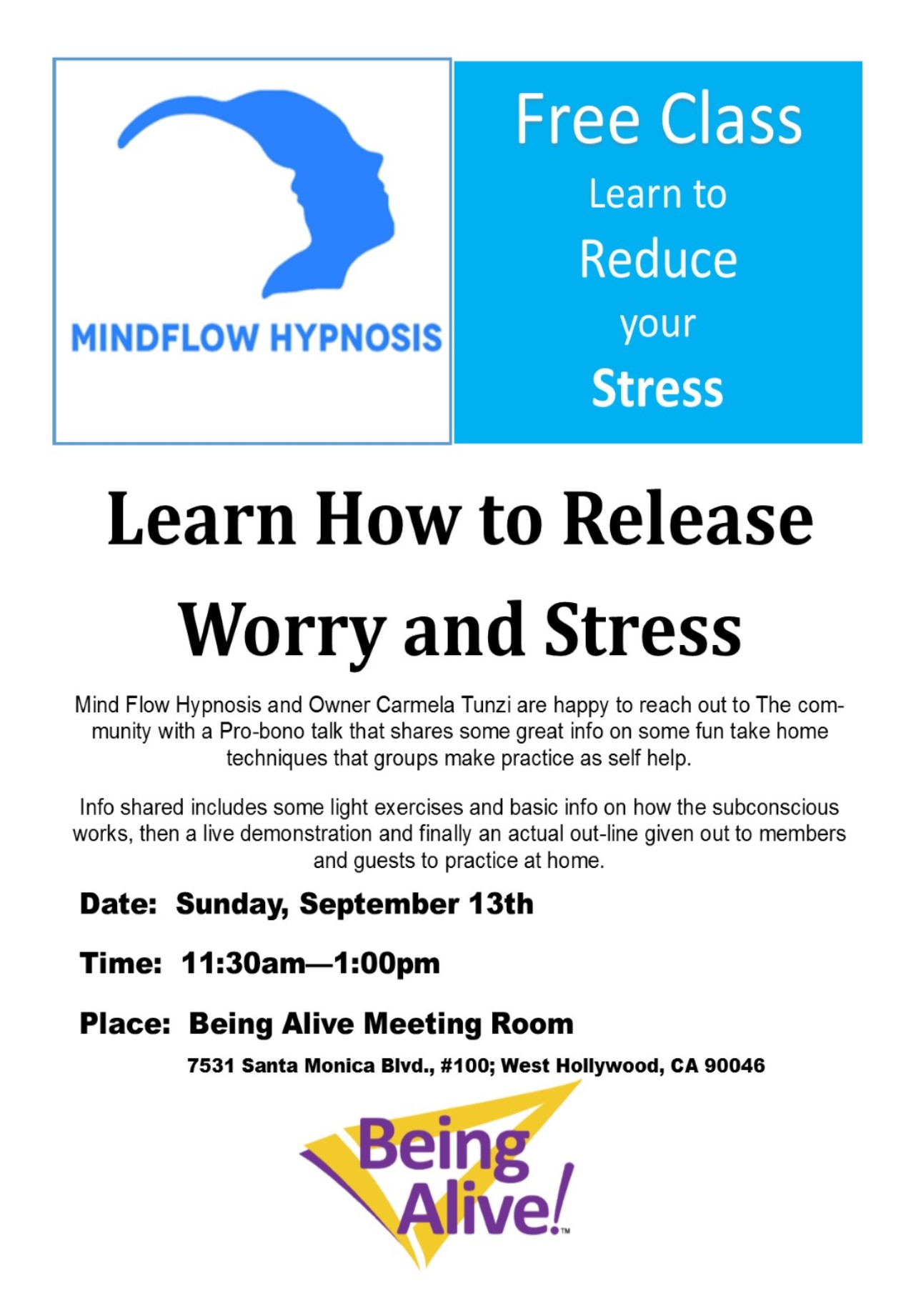 Mindflow Hypnosis - Being Alive