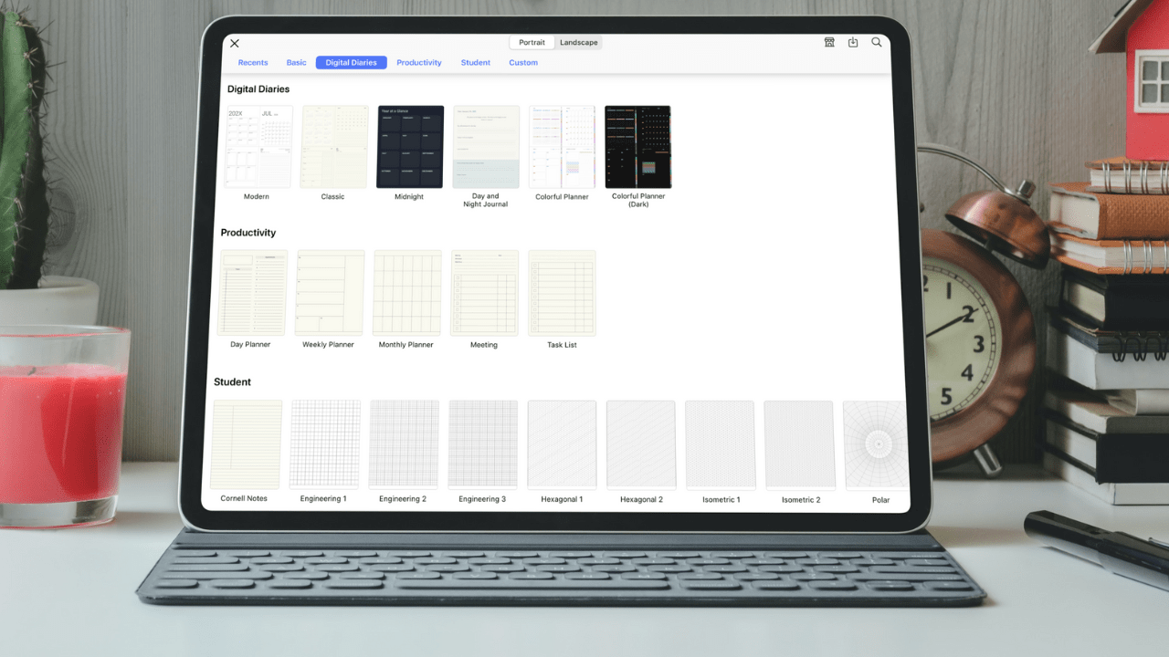 Noteshelf digital planners for 2021 | Paperless X