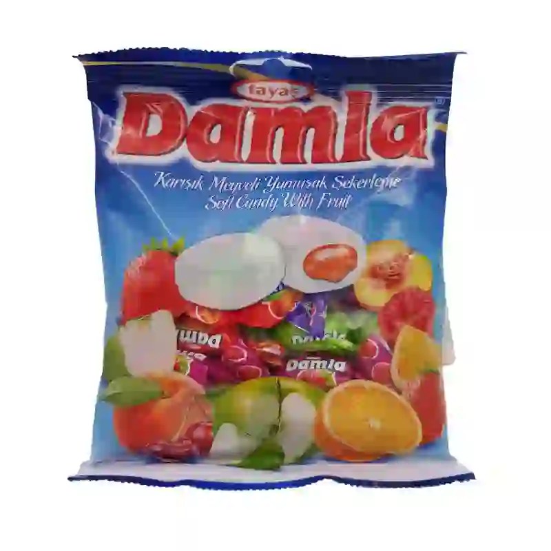 Damla, Soft Candy, Mixed Fruits, 90G - Bel Air Store Limited