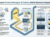 Context Managers Python Tutorial Lengkap Dasar Sampai Advance