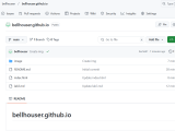 利用github Pages平台搭建个人博客 Bellhouser