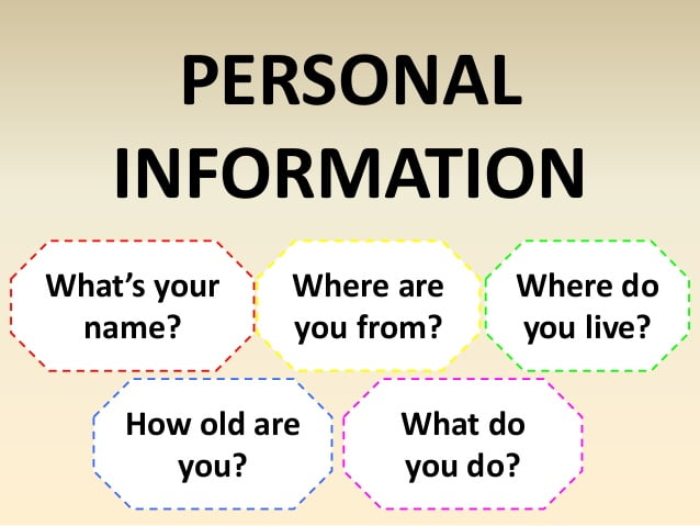 Ficha de trabalho - Personal Information (1)