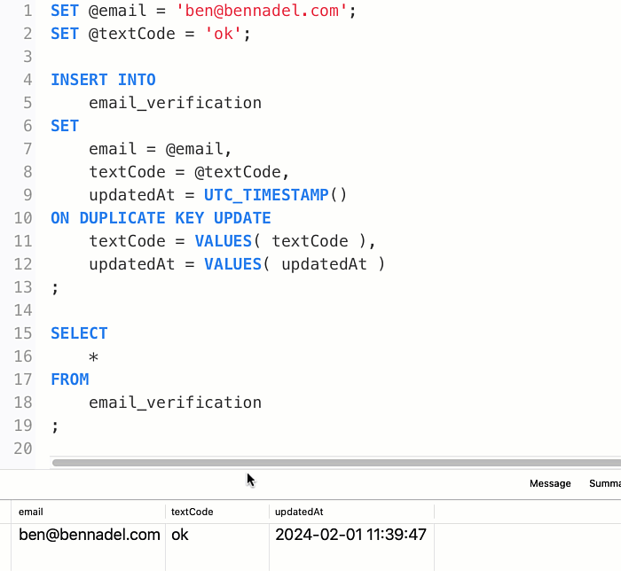 Conditionally Updating Columns When Utilizing ON DUPLICATE KEY UPDATE ...