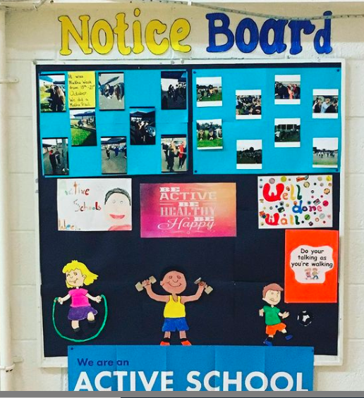 Active School Flag – St. Bernadette's Senior National School