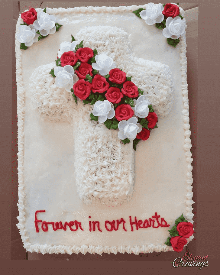 Cross Cake Design Images (Cross Birthday Cake Ideas)