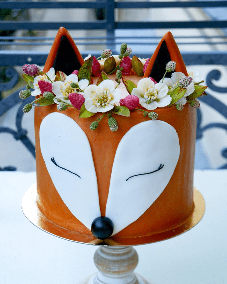 Fox Cake Design Images (Fox Birthday Cake Ideas)