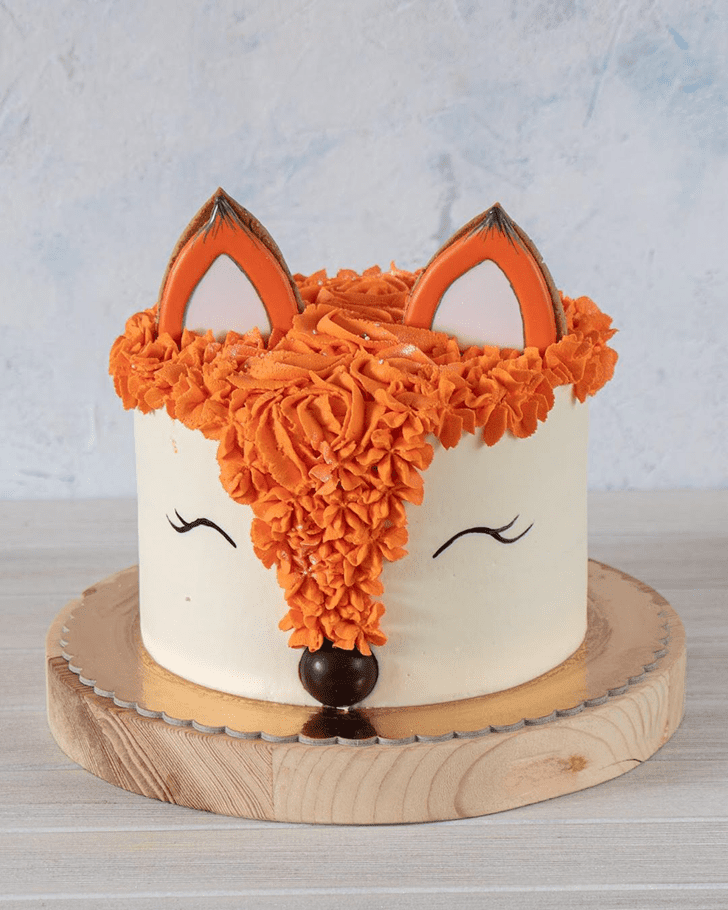 Fox Cake Design Images (Fox Birthday Cake Ideas)