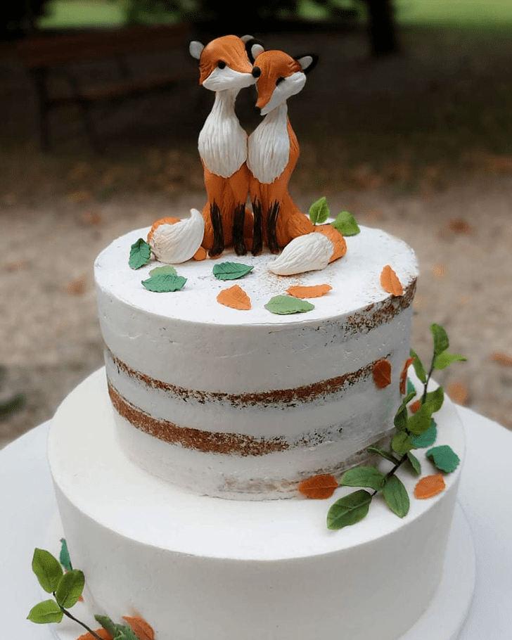 Fox Cake Design Images (Fox Birthday Cake Ideas)