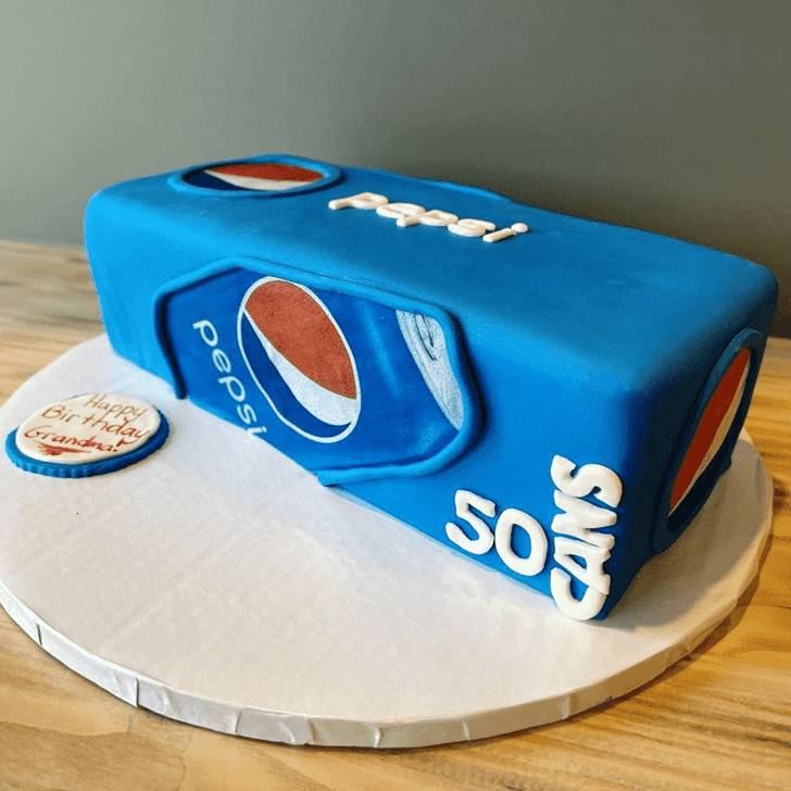 Pepsi Cake Design Images (Pepsi Birthday Cake Ideas)