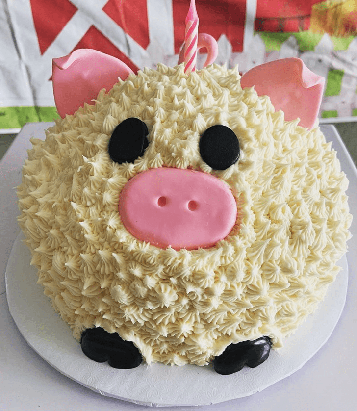 Pig Cake Design Images (Pig Birthday Cake Ideas)