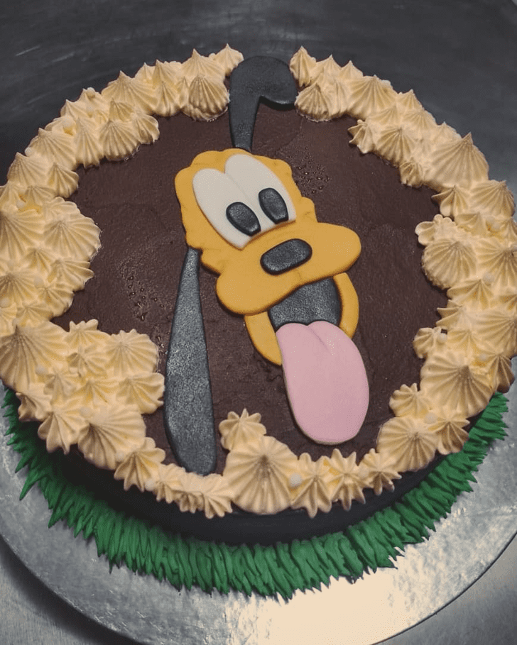 Disneys Pluto Cake Design Images (Disneys Pluto Birthday Cake Ideas)