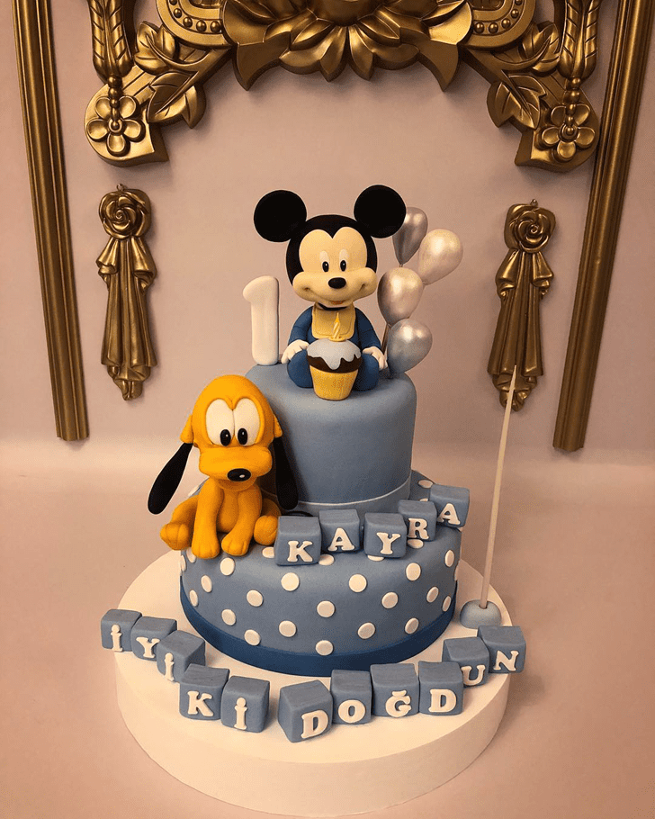 Disneys Pluto Cake Design Images (Disneys Pluto Birthday Cake Ideas)