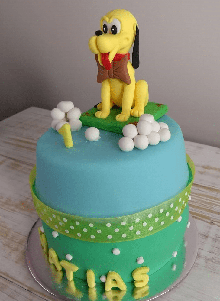 Disneys Pluto Cake Design Images (Disneys Pluto Birthday Cake Ideas)