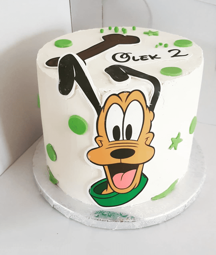 Disneys Pluto Cake Design Images (Disneys Pluto Birthday Cake Ideas)