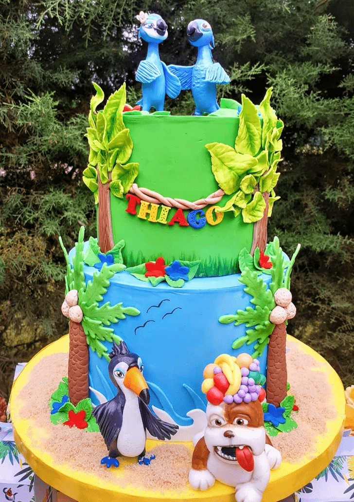 Rio Cake Design Images (Rio Birthday Cake Ideas)