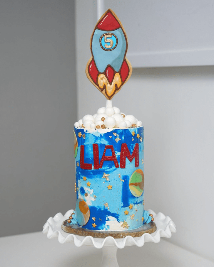 Rocket Cake Design Images (Rocket Birthday Cake Ideas)