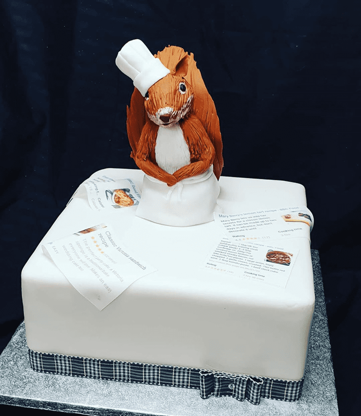 Squirrel Cake Design Images (Squirrel Birthday Cake Ideas)