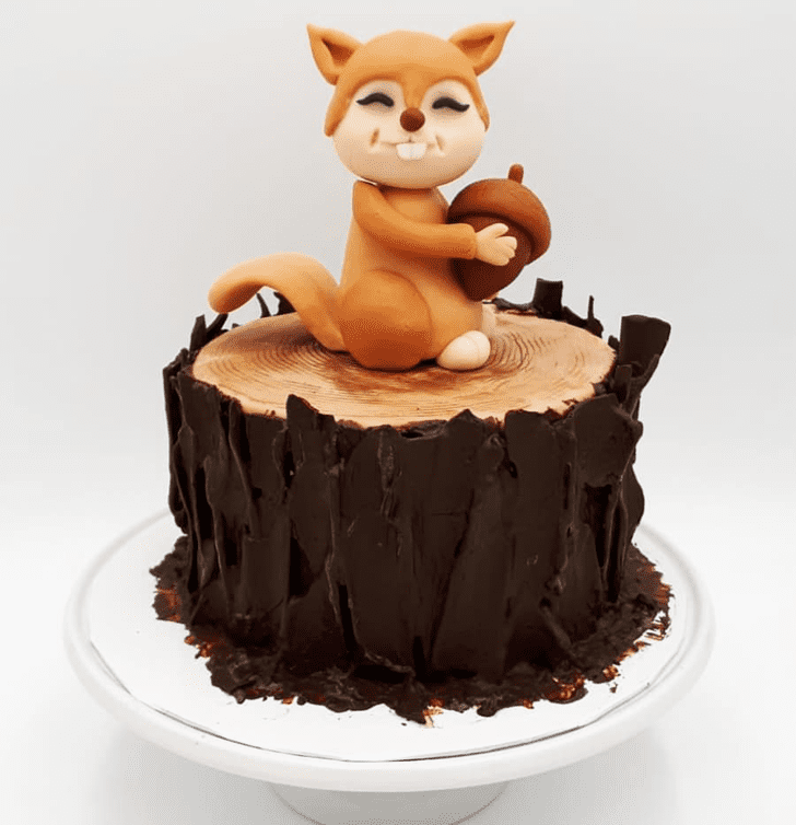Squirrel Cake Design Images (Squirrel Birthday Cake Ideas)