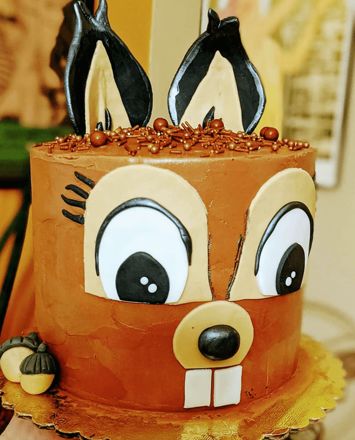 Squirrel Cake Design Images (Squirrel Birthday Cake Ideas)