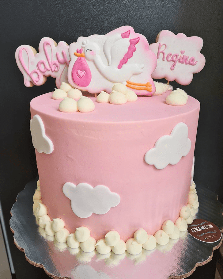 Stork Cake Design Images (Stork Birthday Cake Ideas)