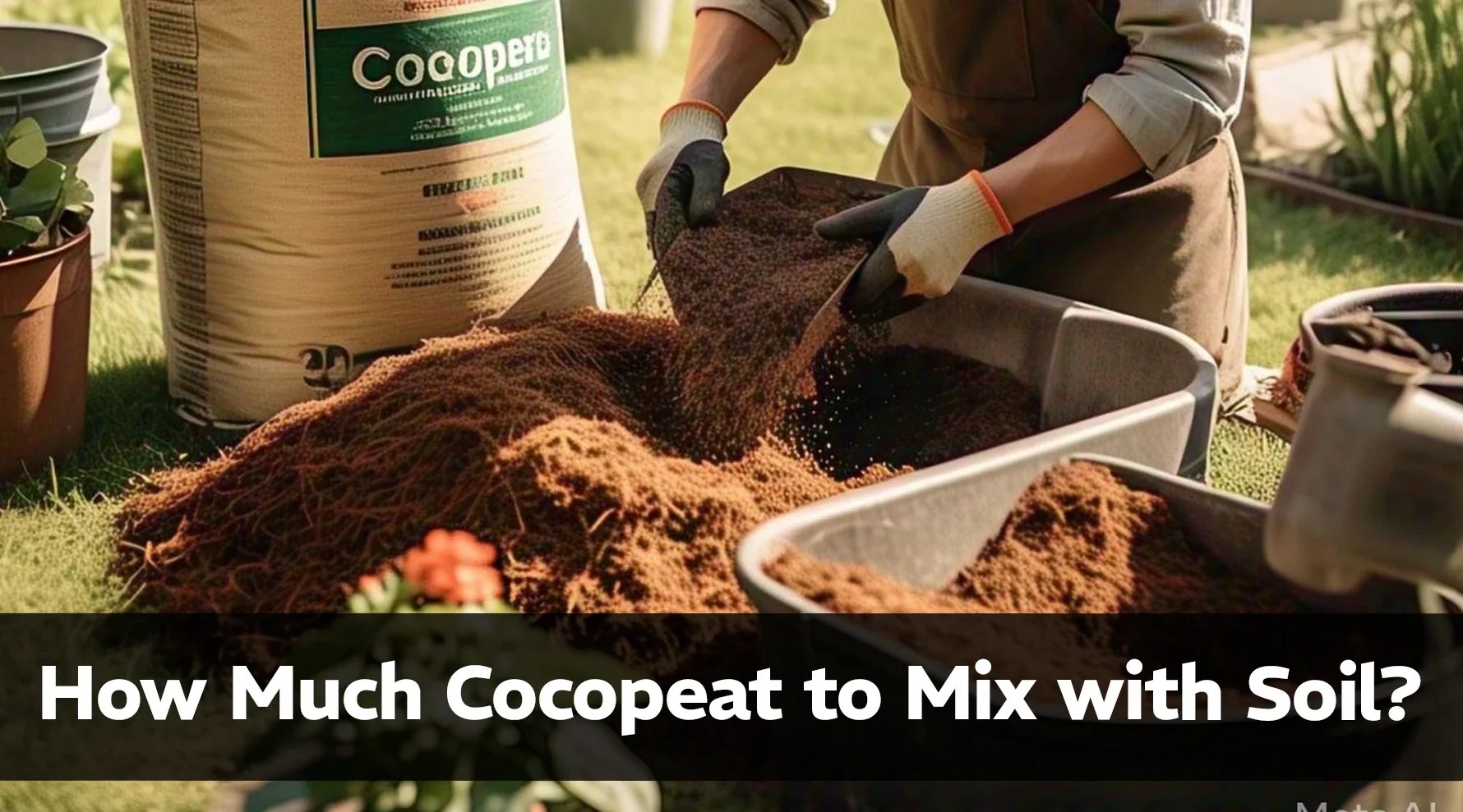 How Much Cocopeat To Mix With Soil Bestcocopeat
