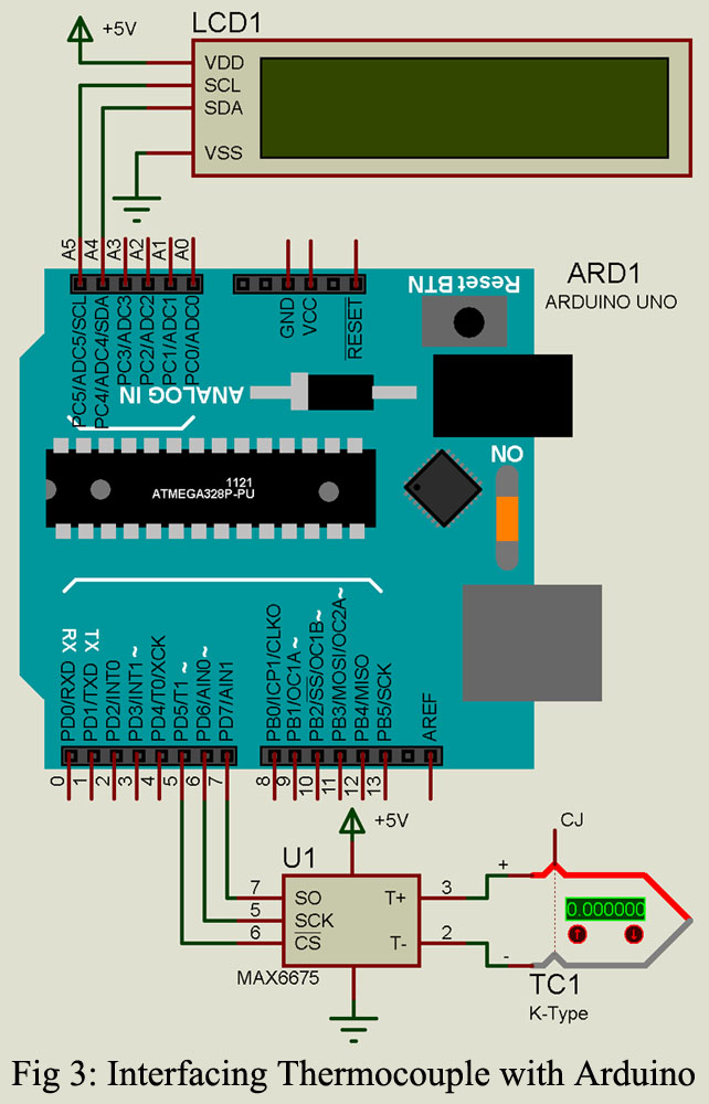 How to Arduino Thermocouple Interface - Engineering Projects