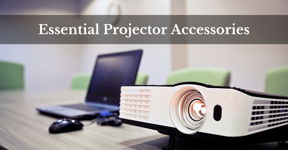 13 Essential Projector Accessories you Need to Buy - Best of Projectors