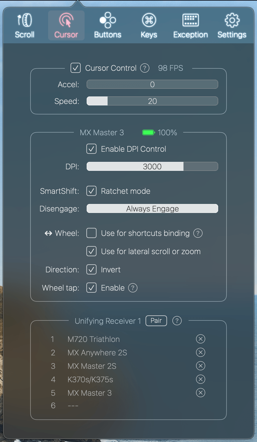 BetterMouse – Comprehensive mouse utility for macOS