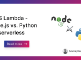 Aws Lambda Node Js Vs Python For Serverless Better Dev