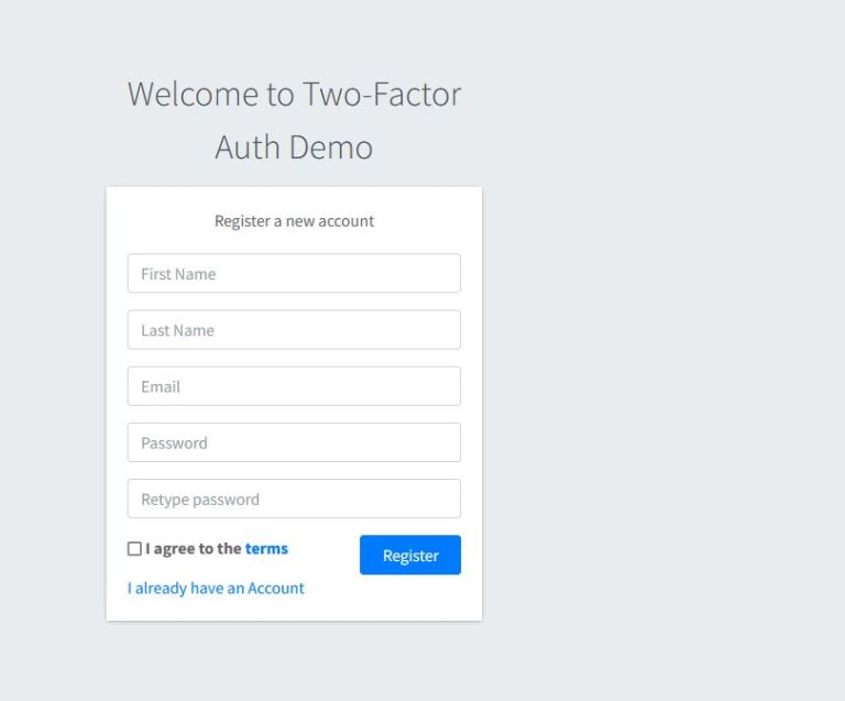 How To Implement Two Factor Authentication With Spring Security Code Complete