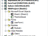 Vba Visual Basic Editor Project Explorer Project Explorer