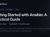 Getting Started With Ansible A Practical Guide Better Stack Community