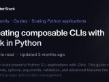 Creating Composable Clis With Click In Python Better Stack Community