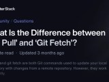 What Is The Difference Between Git Pull And Git Fetch Better