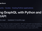 Using Graphql With Python And Fastapi Better Stack Community