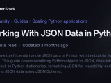 Working With Json Data In Python Better Stack Community