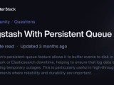 Logstash With Persistent Queue Better Stack Community