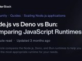 Node Js Vs Deno Vs Bun Comparing Javascript Runtimes Better Stack