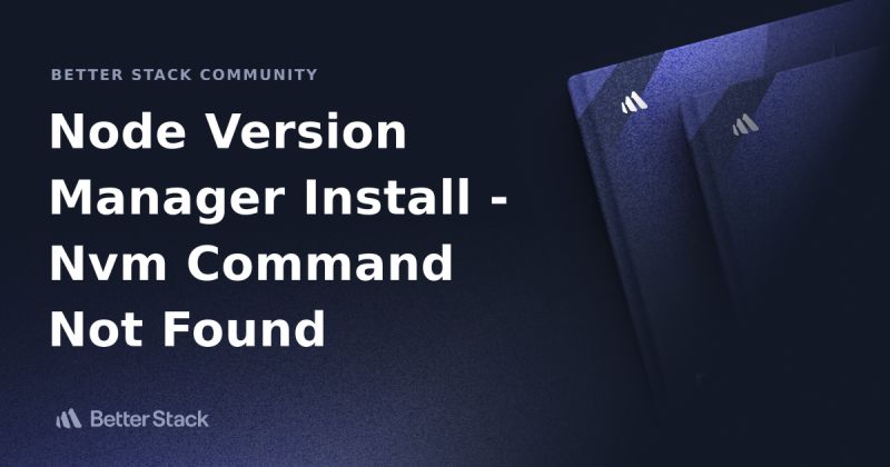 Npm After Installing Node Using Nvm The Node Command Is Not Found - Best Nature Illustrations in Mobile