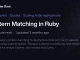 Pattern Matching In Ruby Better Stack Community