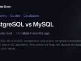 Postgresql Vs Mysql Better Stack Community