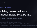 Resolving Javax Net Ssl Sslhandshakeexception Sun Security Validator